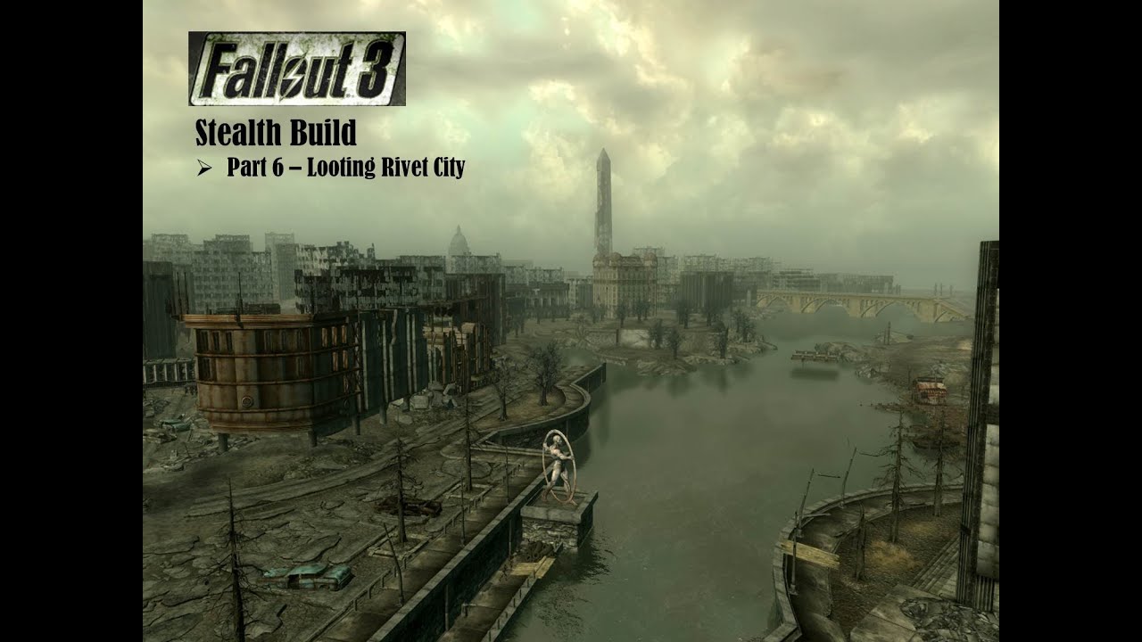 Fallout 3: Stealth Build Playthrough - Part 6: Looting Rivet City - YouTube