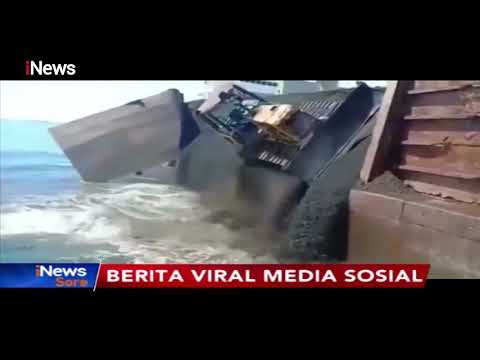 VIRAL! Detik-detik Batubara Tercebur Laut Akibat Pembatas Kapal Jebol - iNews Sore 18/12