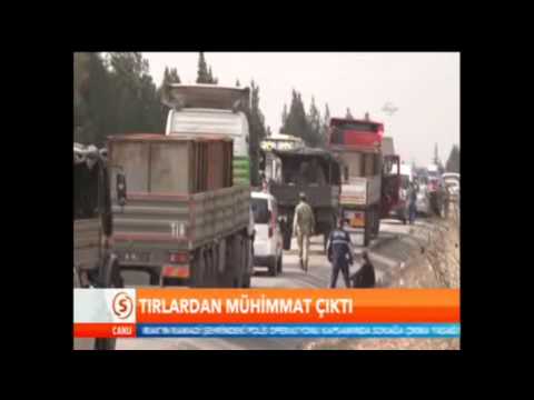Jandarma ekipleri TIR'ları aradı, içlerinden mühimmat çıktı