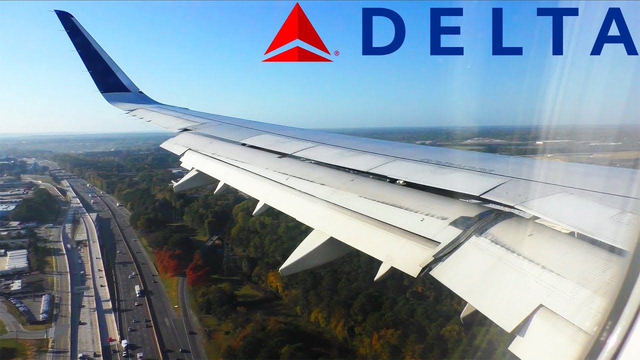 Delta Air Lines Airbus A321 Landing in Atlanta (ATL) - YouTube