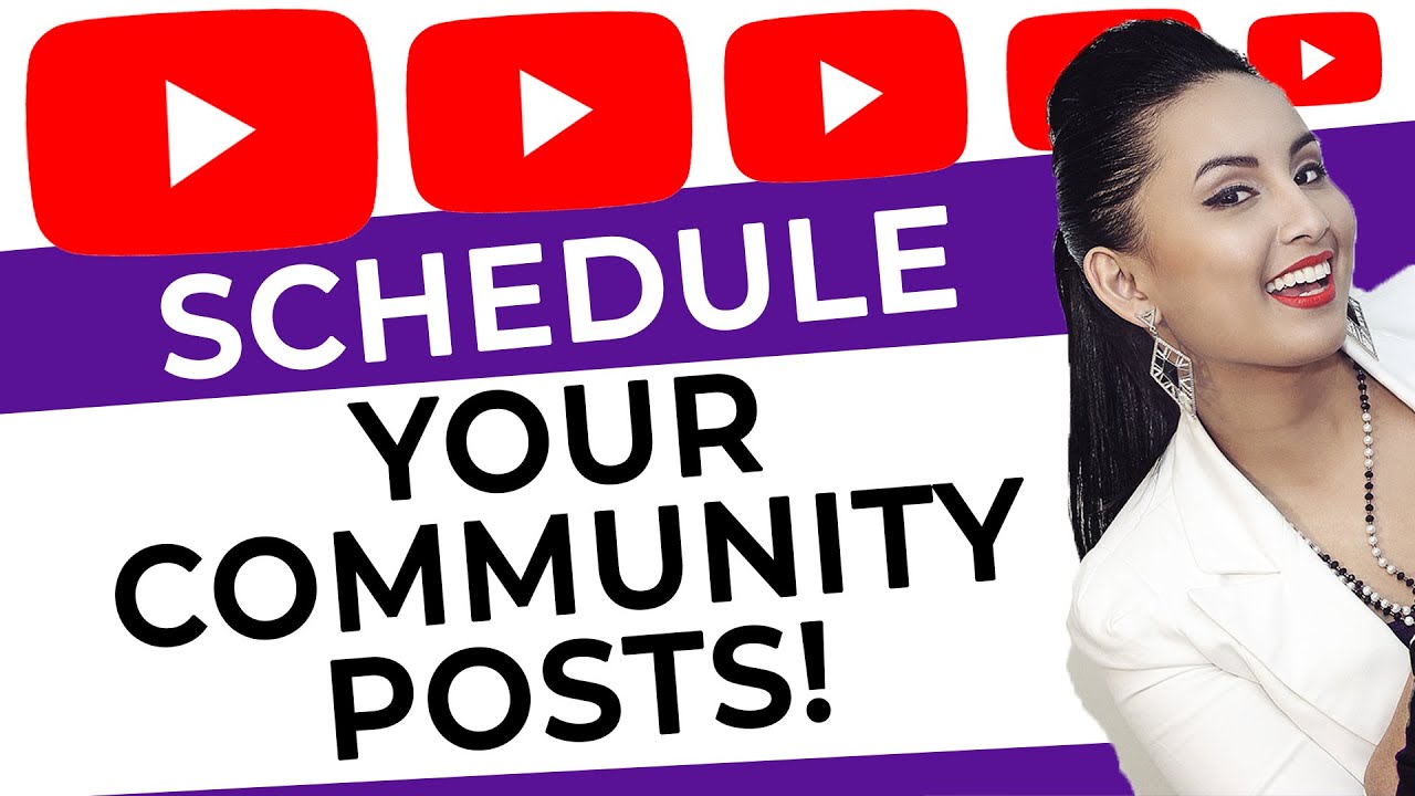 How to Schedule Posts in Youtube Community Tab [New Feature!] - YouTube