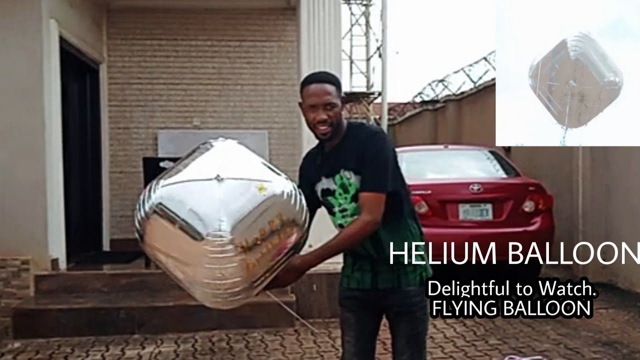 The flying Balloon, HELIUM BALLOON. Delightful to Watch. SirMajesty ...