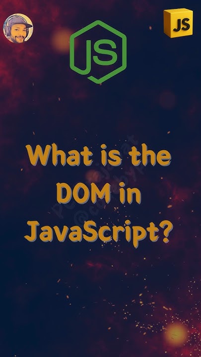 What is the DOM in JavaScript #coding #javascript #shorts - YouTube