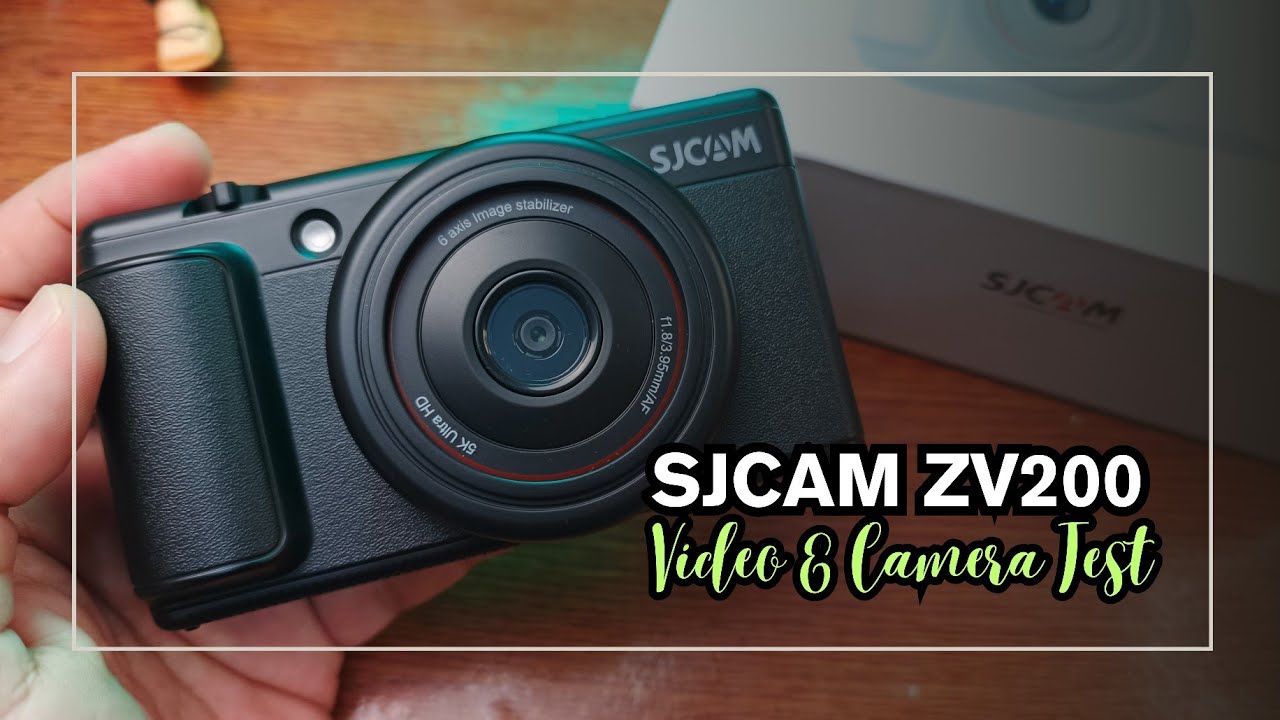 SJCAM ZV200 Digital Camera Test - YouTube