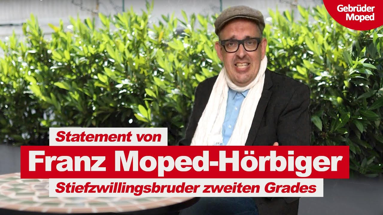 Statement von Franz Moped-Hörbiger - YouTube