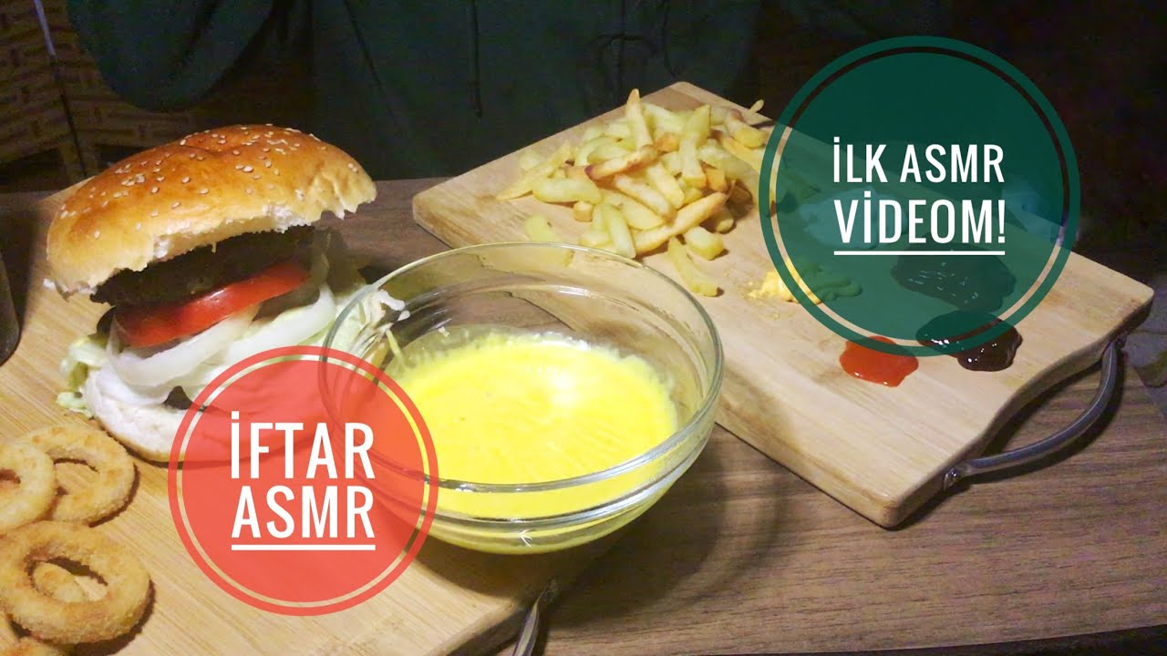 FAST FOOD IFTAR ASMR (NO TALKING) - YouTube
