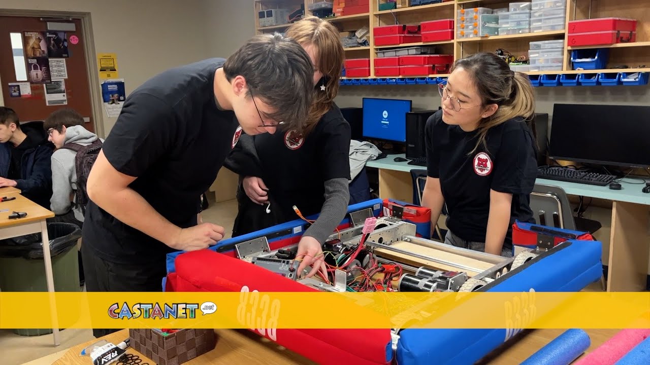 Mount Boucherie Robotics team needs funding - YouTube