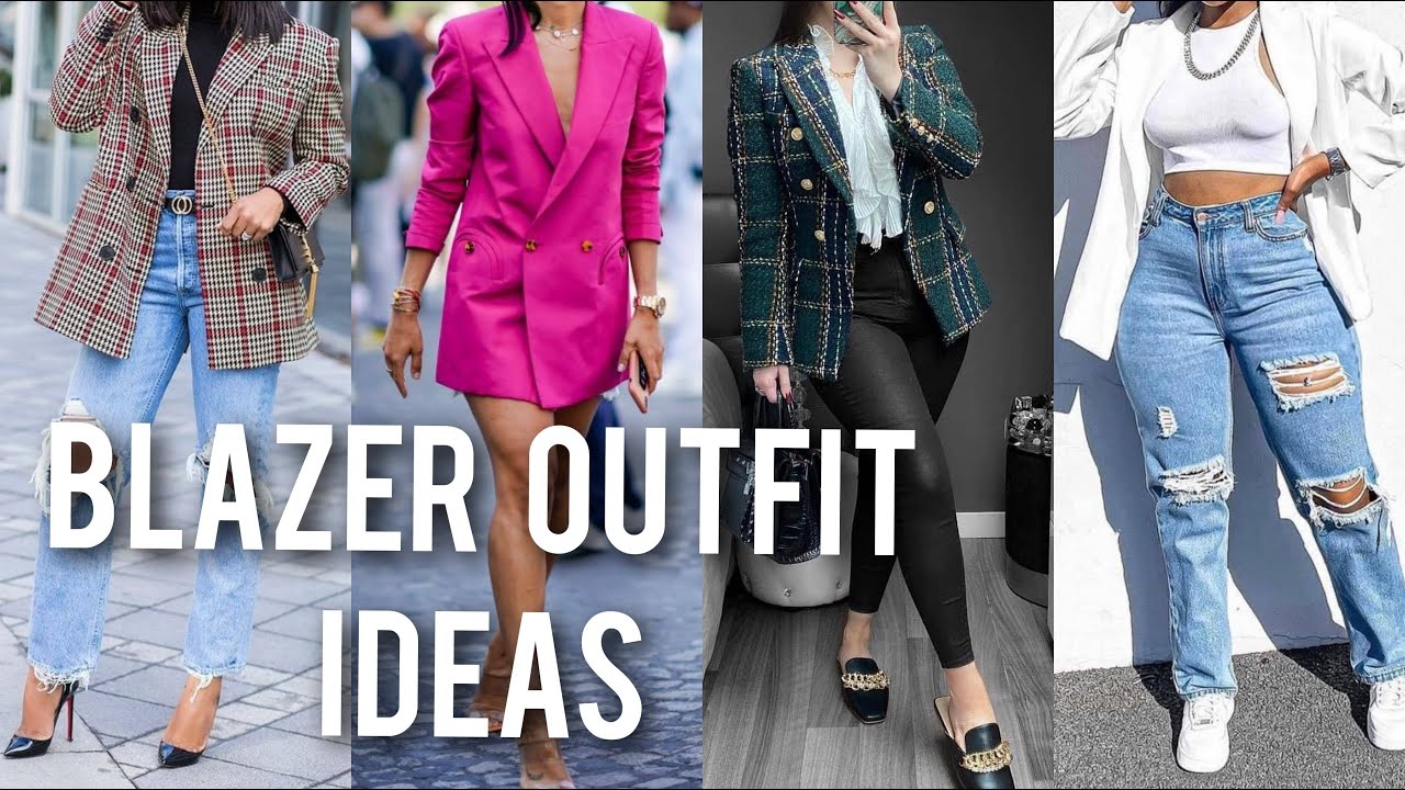 ATTRACTIVE BLAZER STYLING TIPS FOR WOMEN* Blazer Outfit Ideas - YouTube