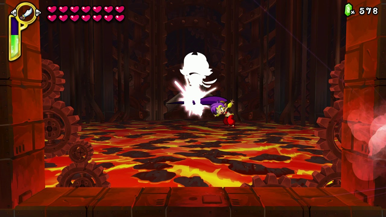 Shantae: Half-Genie Hero - Risky Boots Boss Fight (Hardcore) - YouTube