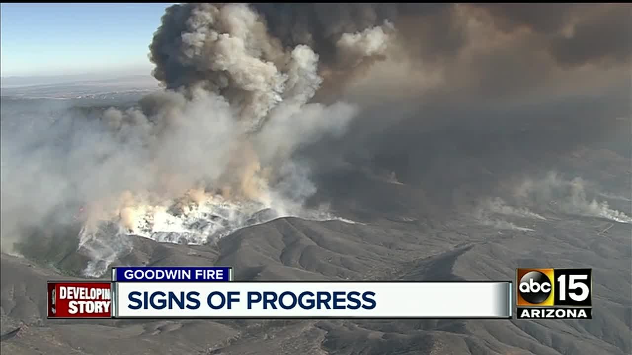 Goodwin Fire at 43 percent containment - YouTube