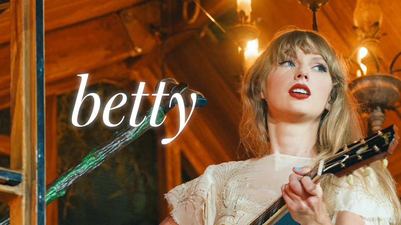 [가사/해석/자막] Taylor Swift(테일러 스위프트)- betty🪽 [The Eras Tour LIVE] - YouTube