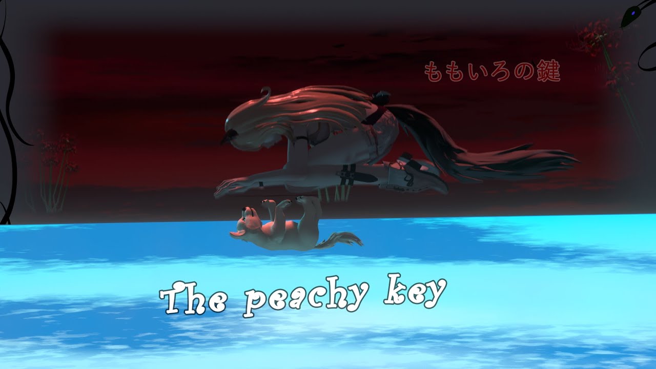 【MMD x Blender animation】 The peachy key/ももいろの鍵 - YouTube