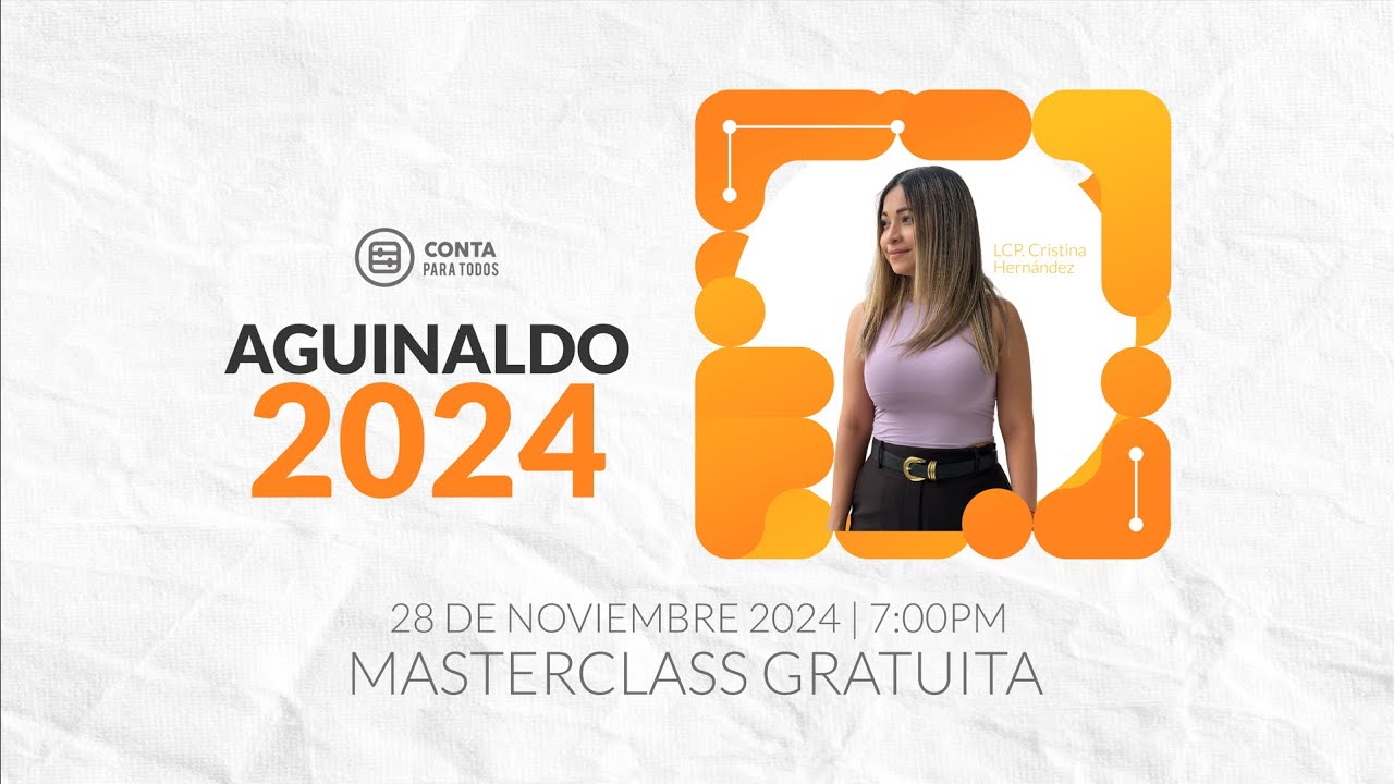 MASTERCLASS: Aguinaldo 2024 - YouTube