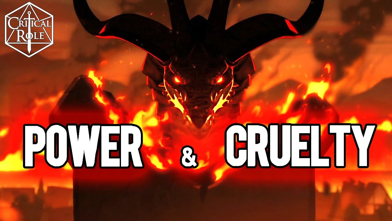 Making the Dragons Terrifying Characters - The Legend of Vox Machina ...