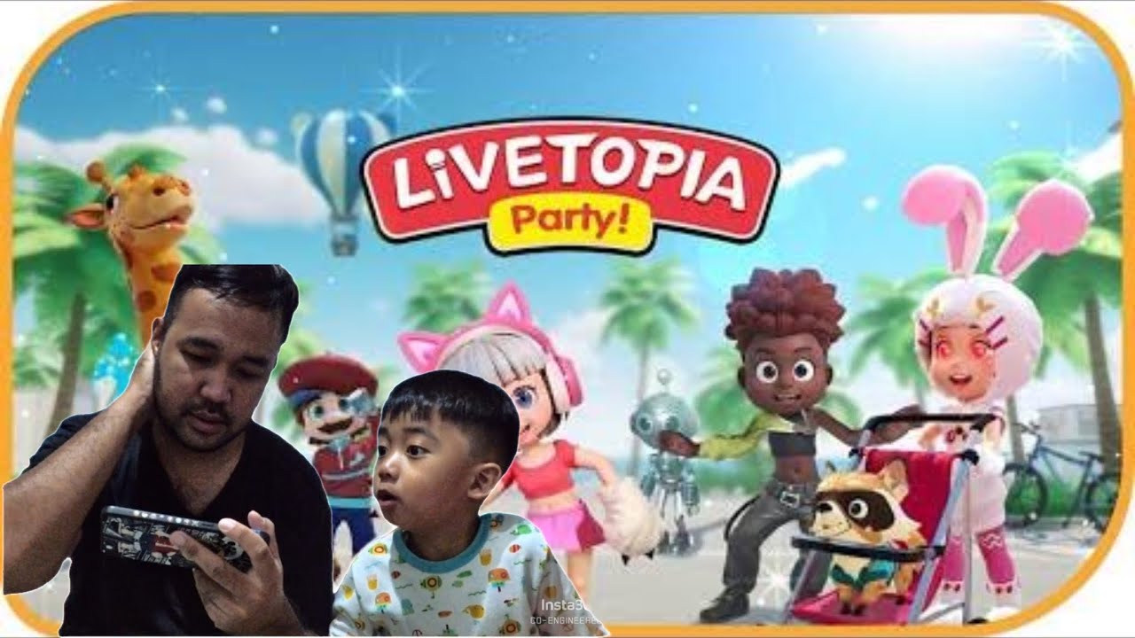 Main game Livetopia Party bareng Zayn. jadi gurunya Zayn di Topia ...