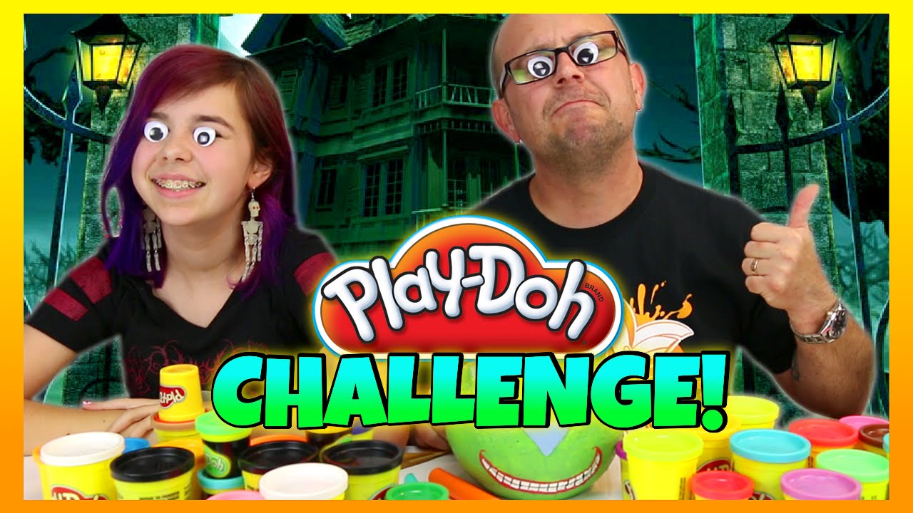 PLAY-DOH CHALLENGE | HALLOWEEN EDITION | MINECRAFT ZOMBIE & BLACK CAT ...