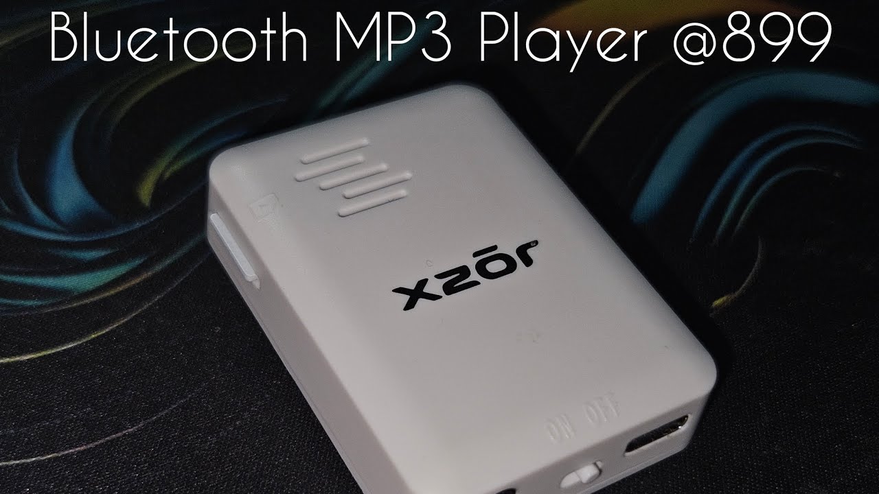 Xzor bluetooth MP3 player @899 | Unboxing and Review - YouTube