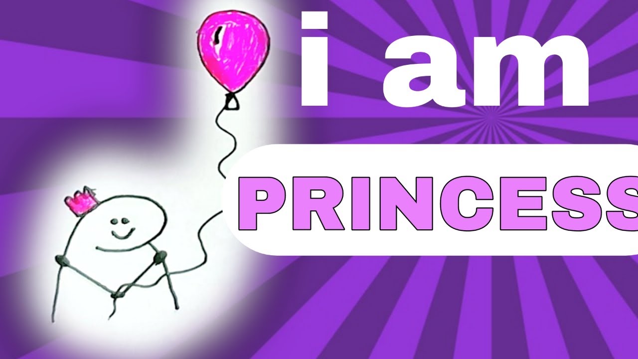 Princess | I am a princess | Flork | Paint | Easy Paint | How to draw a ...