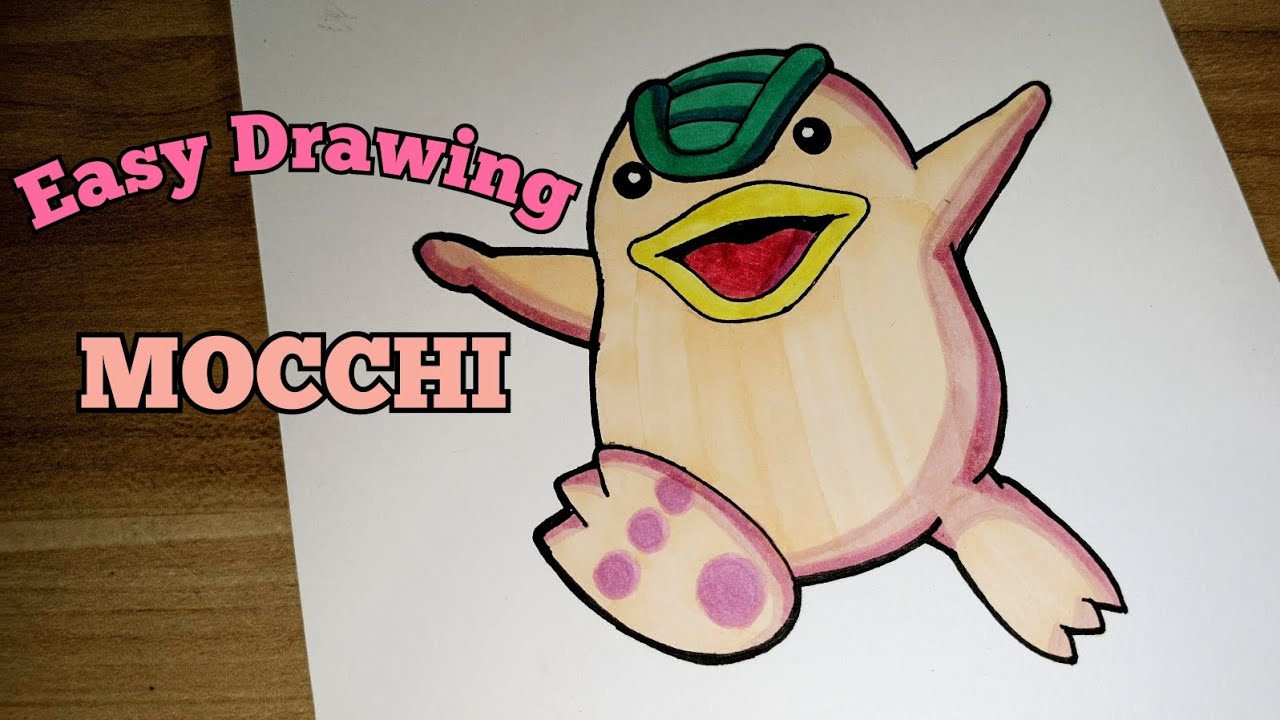 Speed Drawing MOCCHI - Monster Rancher | Easy Anime Drawing | How To ...