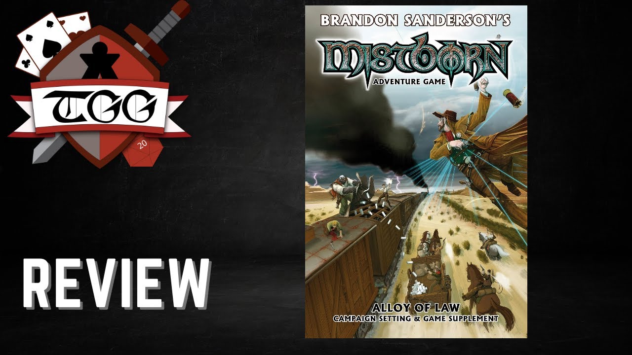 Mistborn Adventure Game Alloy of Law Campaign Setting & Game Supplement ...