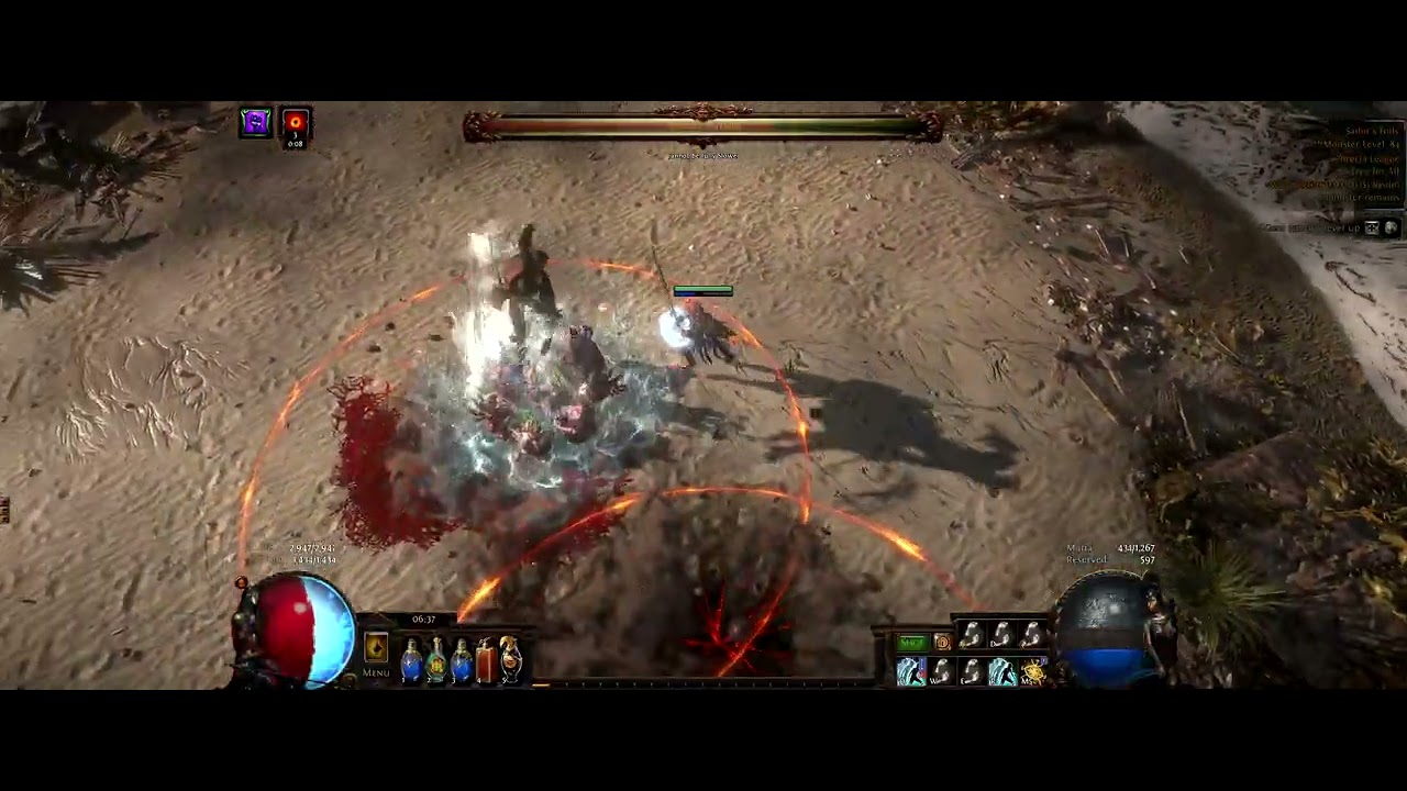 poe - phrecia - surfcaster - fishing rod - herald of thunder explode ...