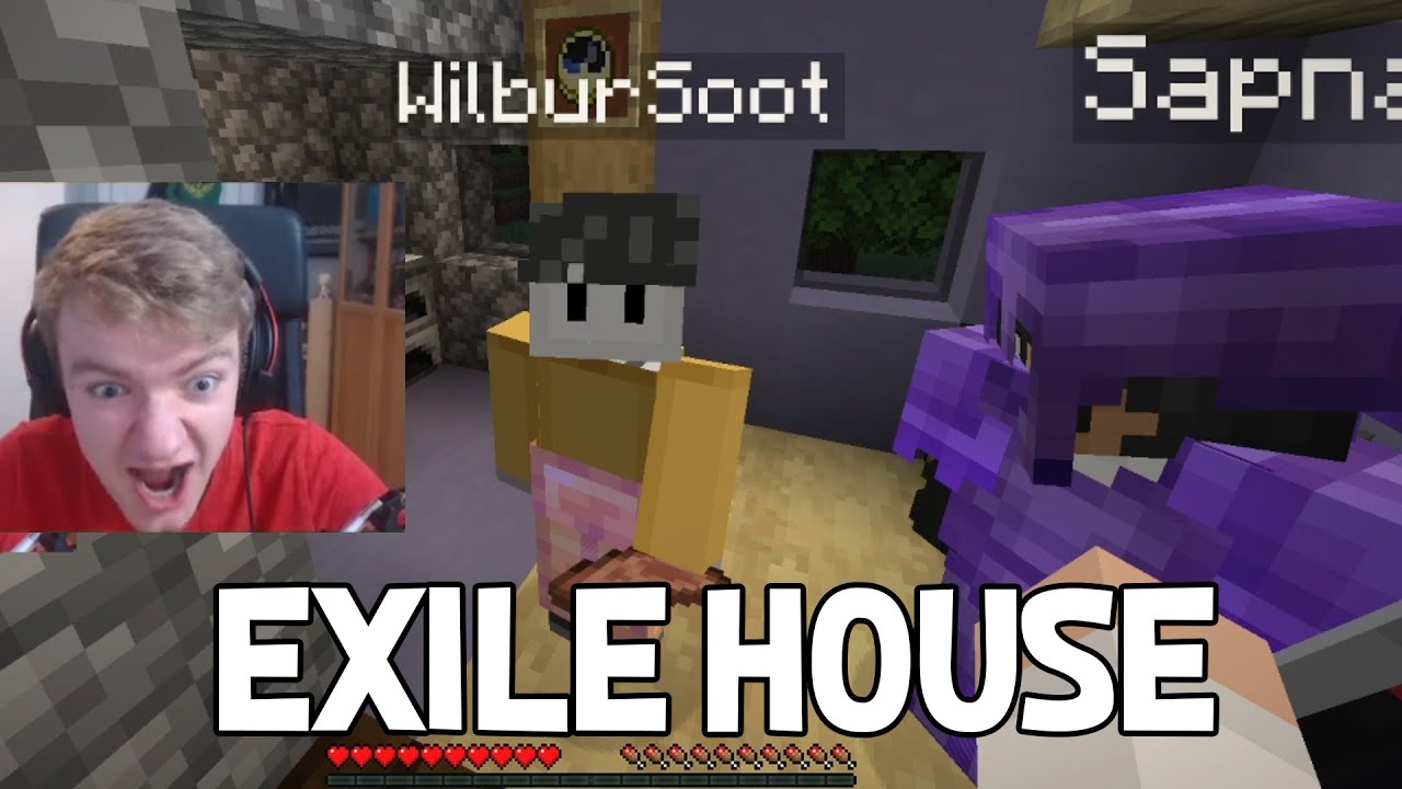 Ghostbur and TommyInnit shows new Exile House to Dream and Sapnap ...