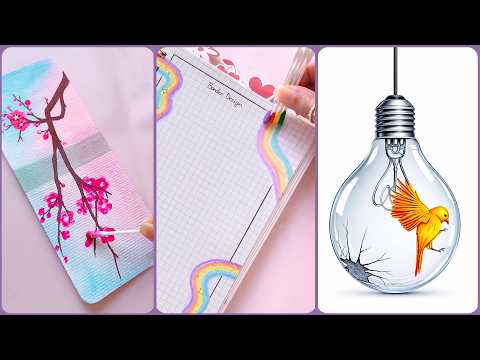 13 Easy Painting hacks & Art Ideas for beginners