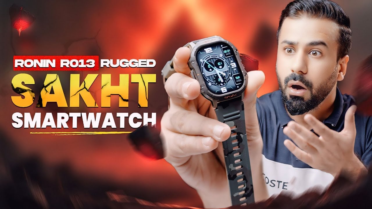 Ronin R-013 Rugged Smartwatch Review | Is This the Toughest SmartWatch ...