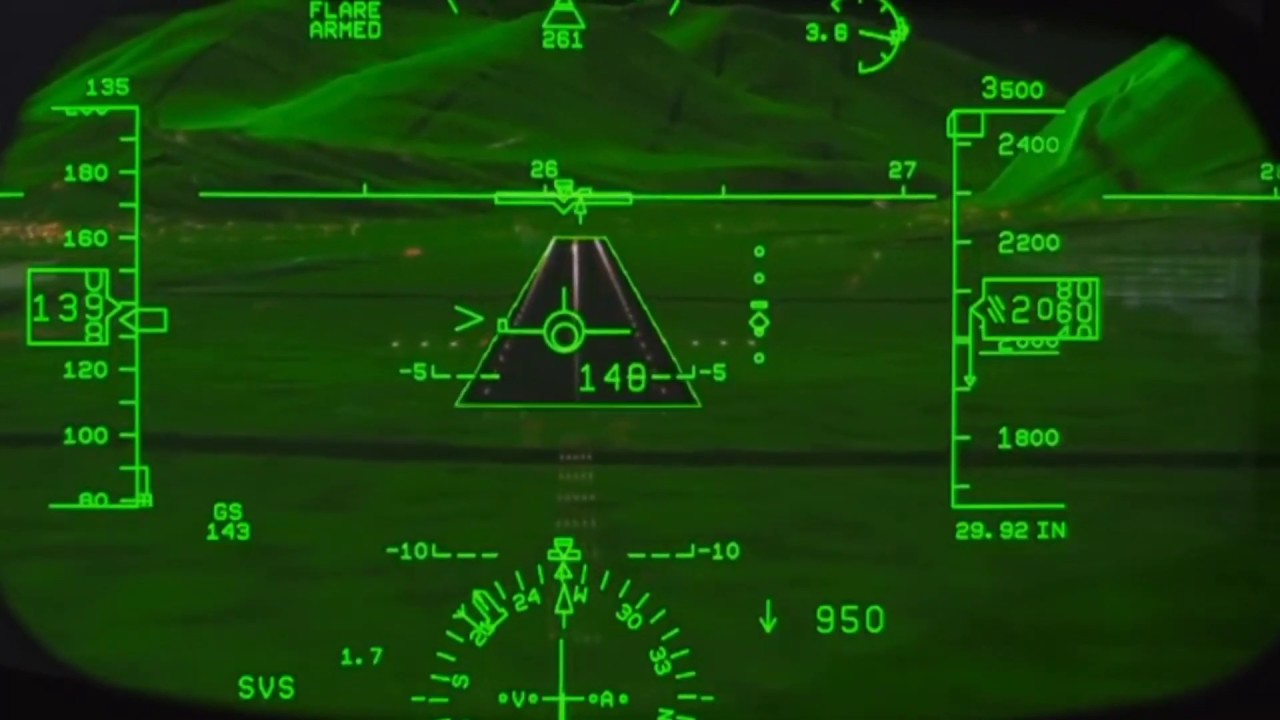 Live from the Airbus cockpit - Learn the HUD - Airbus - Falcon and ...