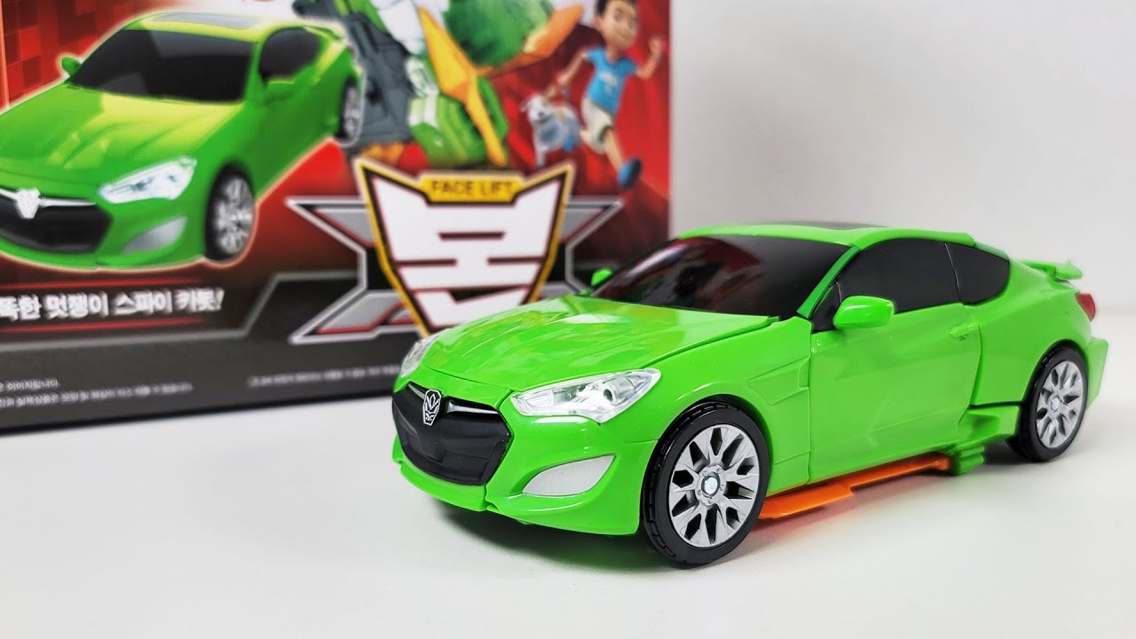 [헬로카봇] 시즌2 제네시스 쿠페 본 변신영상 HELLO CARBOT GENESIS COUPE BON TRANSFORMATION ...