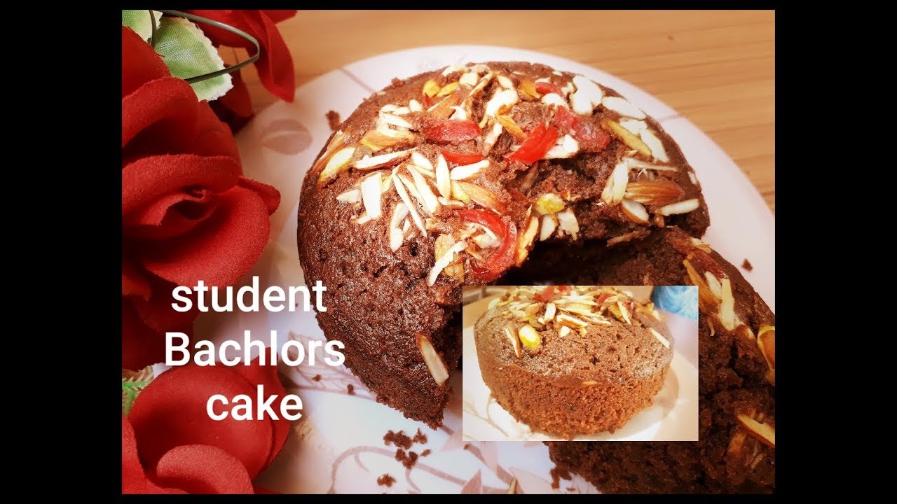 इस student cake को कोई भी बिना झंझट के बना सकता है/student bachlors ...