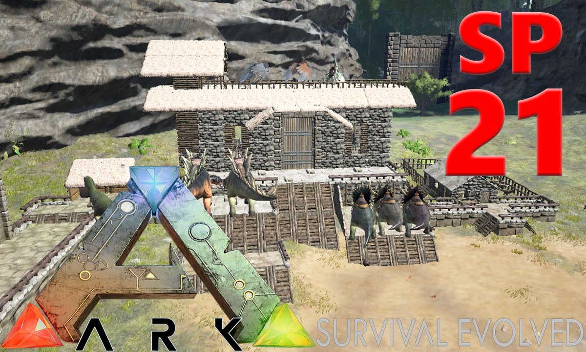 ARK : Survival evolved SP : #21 STÄDAR UPP LITE (svenska) - YouTube