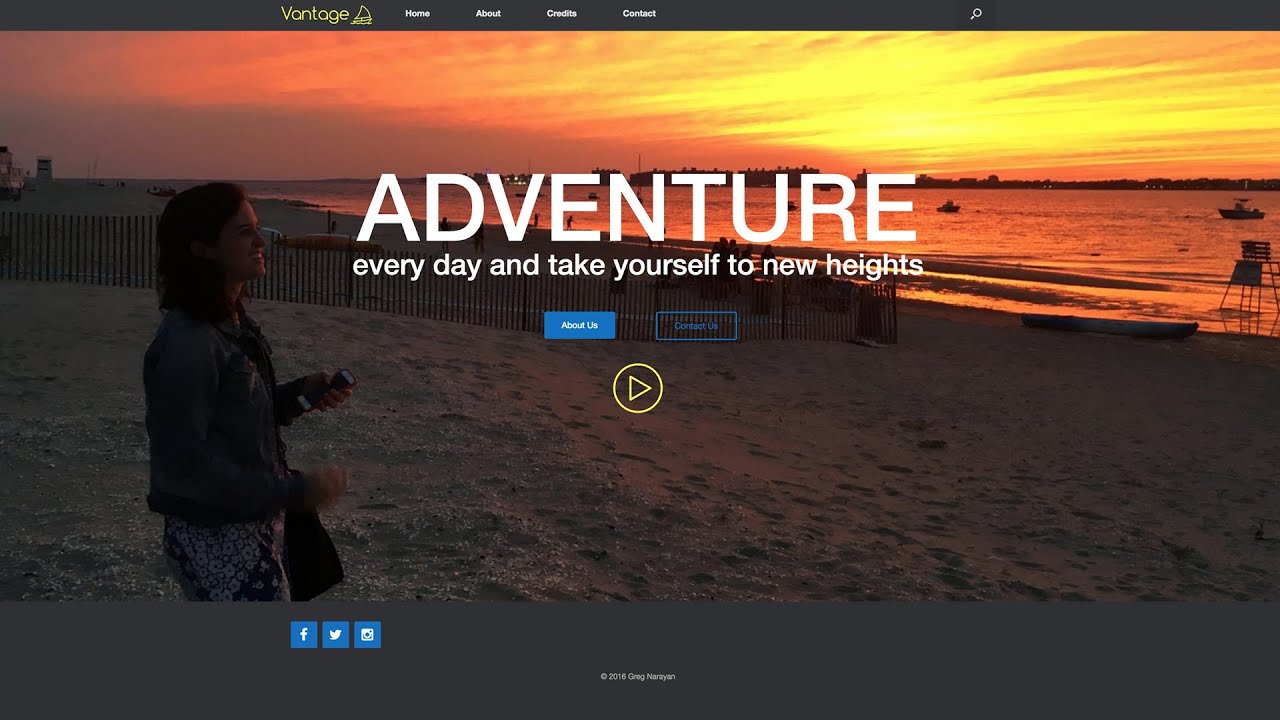 Vantage WordPress Theme Demo - YouTube