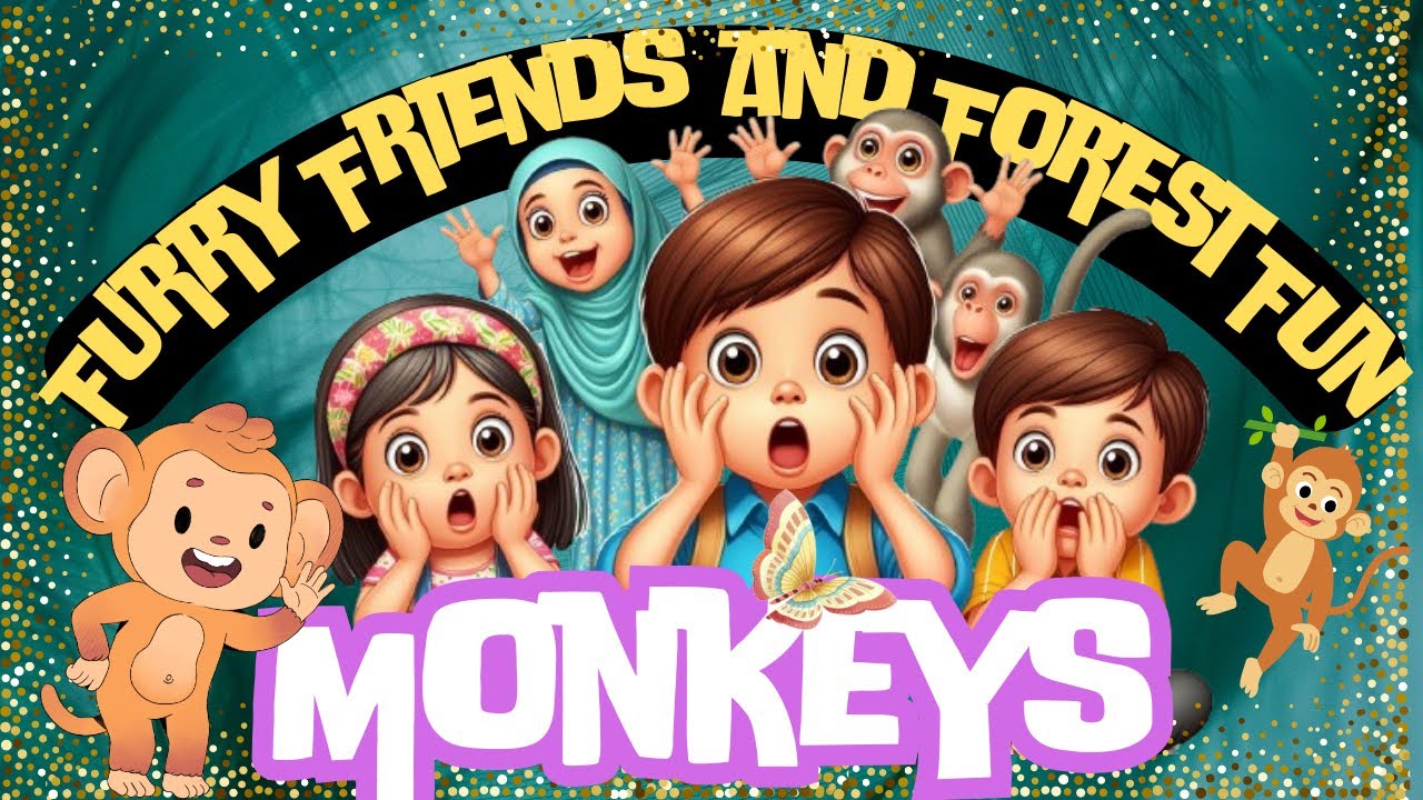 Monkeys | Playful learning about Monkeys for Kids | Fun facts about ...