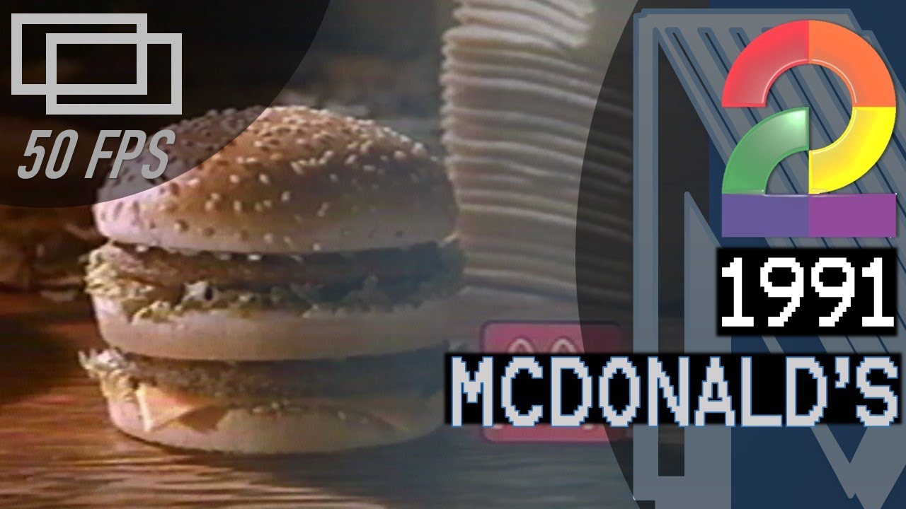 McDonald's reklám - 1991 MTV2 - YouTube