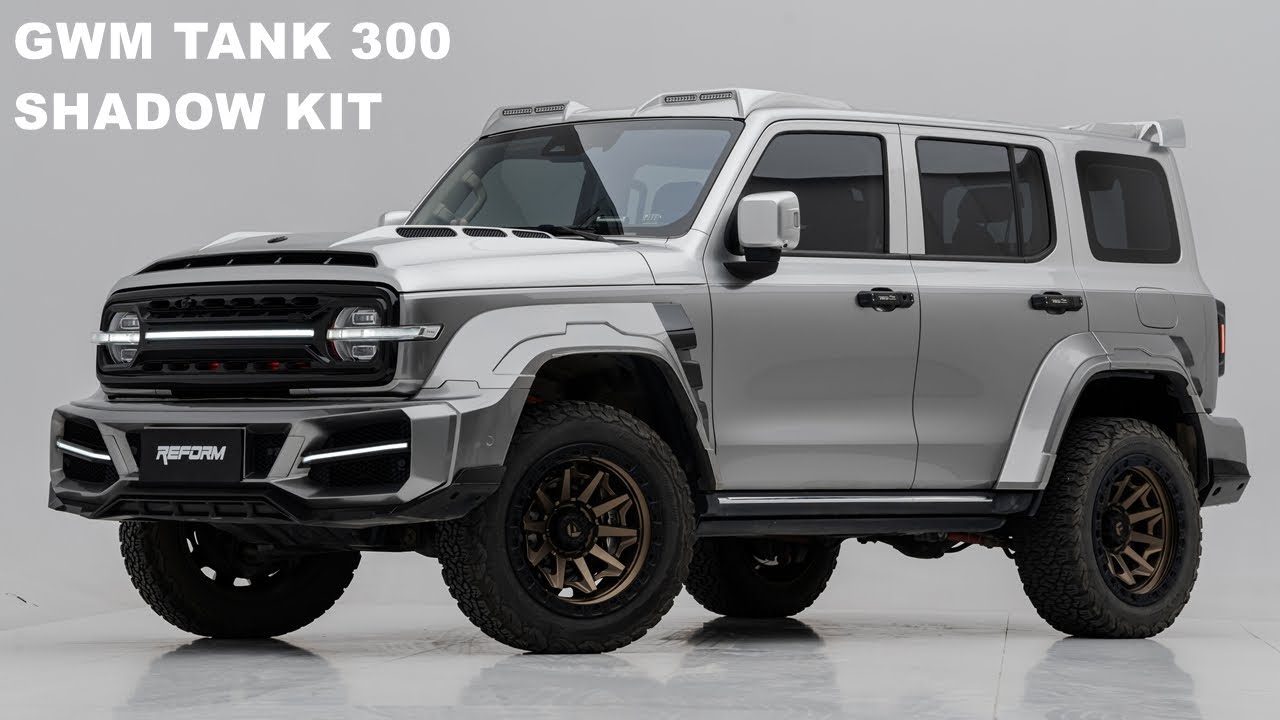 GWM TANK 300 BODY KIT SHADOW - YouTube