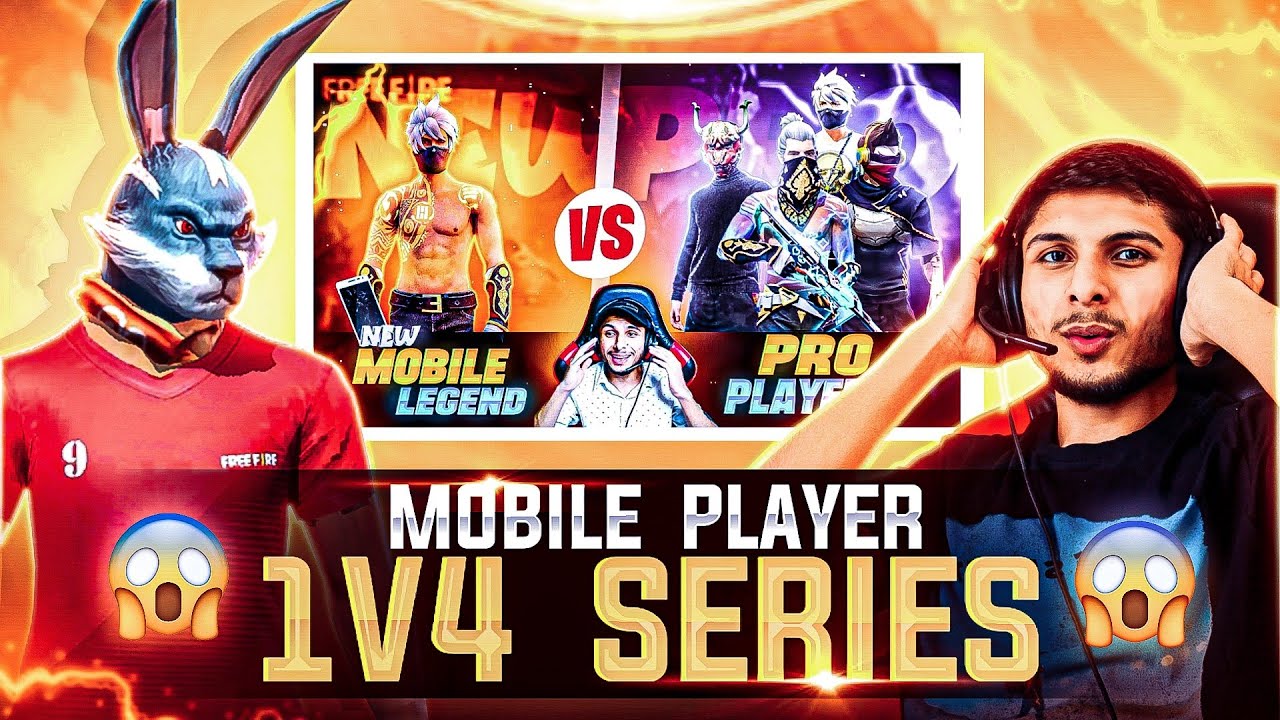 Announcement - Mobile Players 1vs4 Series 😍 How You Guys Can ...