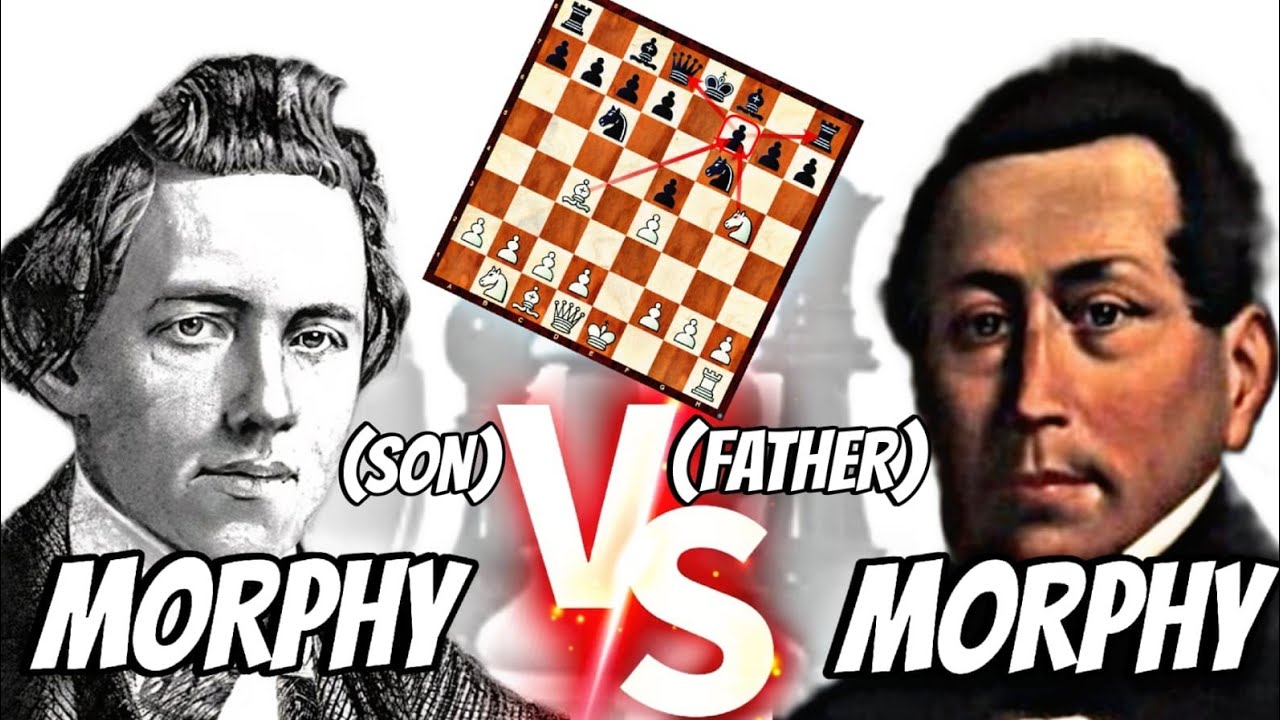 MORPHY VS MORPHY!! WHEN PAUL MORPHY USES "THE FRIED LIVER ATTACK ...