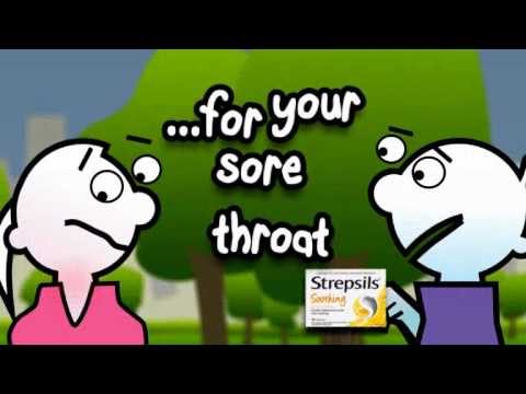 Strepsils 2D Animated Digital Signage - YouTube