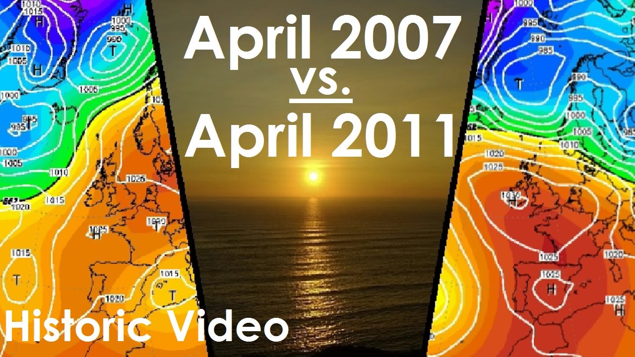 Historic Weather - April 2007 vs. April 2011 - YouTube