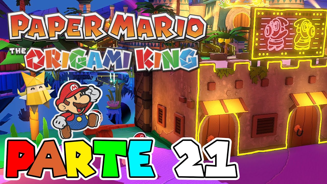 ¡OASIS DE LUJO OLFITI! | PARTE #21 | PAPER MARIO: THE ORIGAMI KING ...