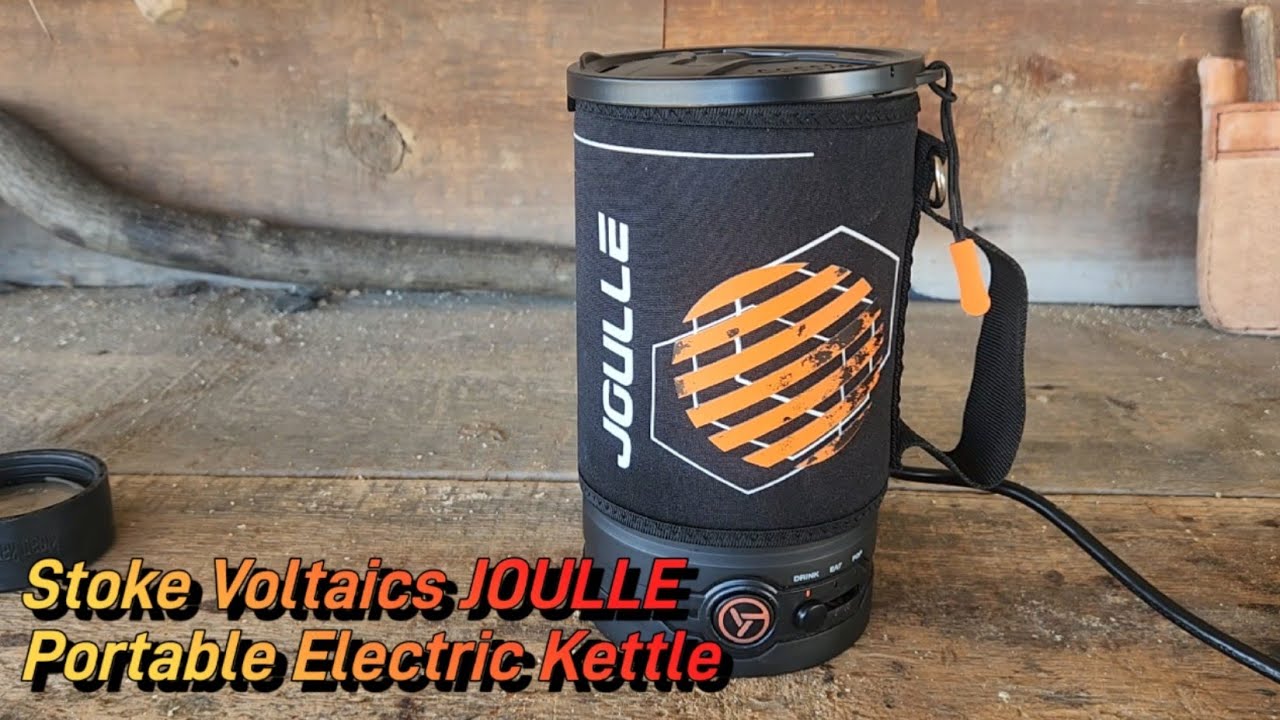 Stoke Voltaics JOULLE Electric Kettle - YouTube