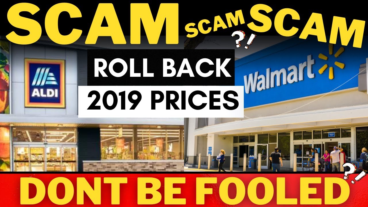 Inflation scam- Walmart SCAM? Aldi SCAM? Watch Out For THIS! - YouTube