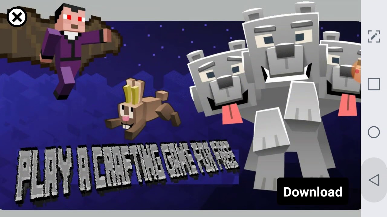 A fake Minecraft game tour on a house - YouTube