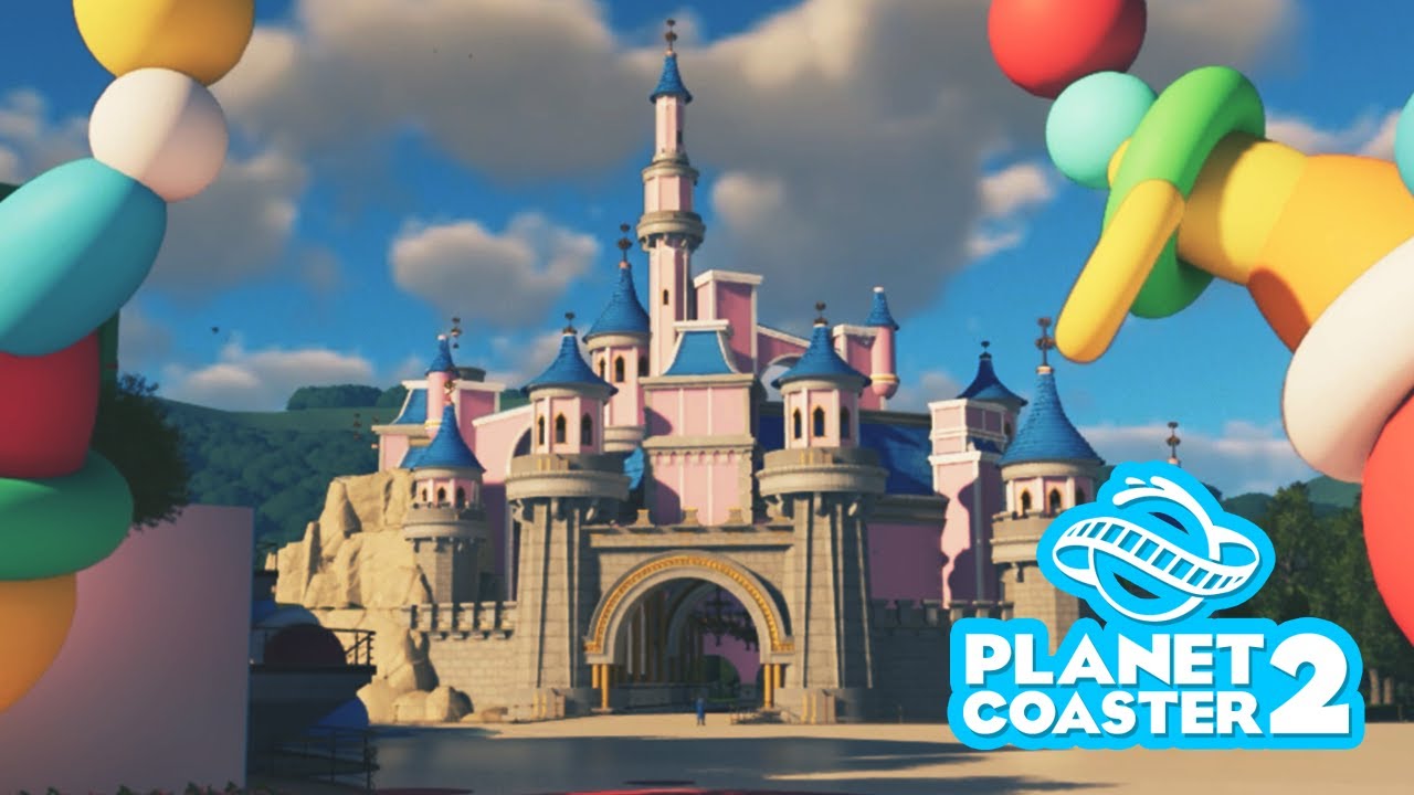 CONSTRUINDO UM CASTELO DISNEY | PARQUE REALISTA PLANET COASTER 2 ...