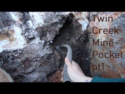 Twin Creek Mine pocket pt1 - YouTube
