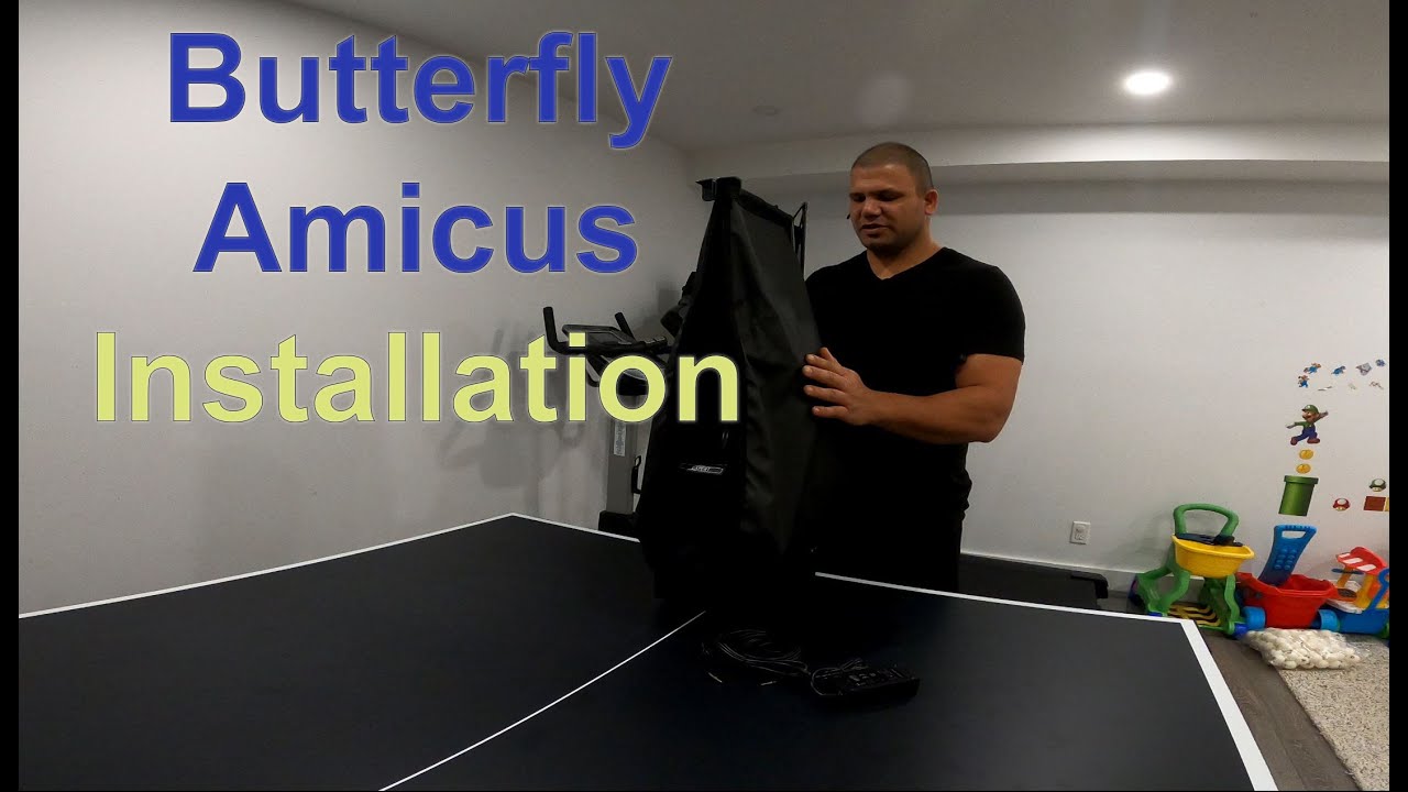 Butterfly Amicus Installation - YouTube