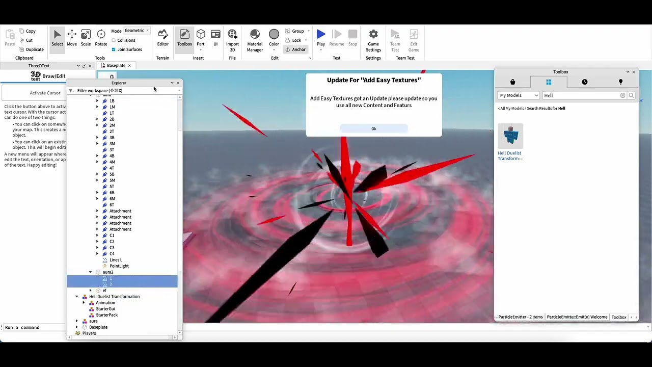 How to make any Aura into a transformation Roblox Studio - YouTube