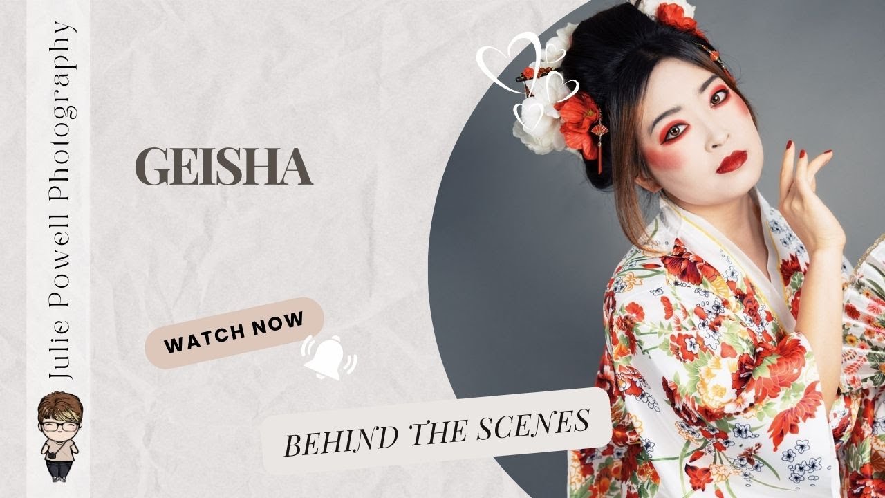Geisha - Creative Portrait Session - Behind the Scenes - YouTube