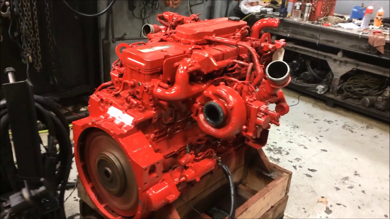 2009 Cummins ISB 6.7 DPF Engine - YouTube